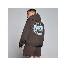 Myprotein MP Lift Oversized Loopback 2 Way Zip Hoodie f&uuml;r Herren &ndash; Schokolade - M