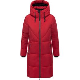 Navahoo Damen Steppmantel "K&auml;ltekuschel XIV"dunkelrot, Gr. XXXL, Obermaterial: 100% Polyester. Innenfutter: 100% Polyester. Wattierung: 100%