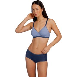 w&auml;schepur Damen Minimizer-BH mit B&uuml;gel und nahtlosen Cups taubenblau Gr&ouml;&szlig;e 85B