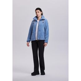 Icepeak Damen Fleecejacke "Icepeak COLONY", blau, Gr. M, Obermaterial: 100% Polyester, Jacken, schnell trocknendes Material aus Polyester, mit