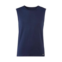 Bruno Banani Herren Unterhemd "CHECK LINE 2.0 TANK TOP", Gr. 8, blau, Obermaterial: 90% Polyamid, 7% Elasthan, 3% sonstige Fasern, Unterhemden