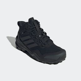adidas terrex Herren Wanderschuh "SKYCHASER MID GORE-TEX", Gr. 45, schwarz, Synthetik, Textil, Schuhe, wasserdicht dank Gore-Tex Membrane