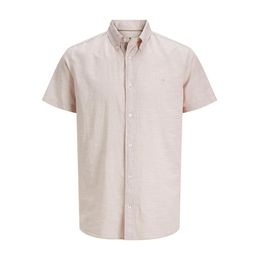 Jack & Jones Premium Button Up Shirt 'JPRBLUSUMMER' male Pink size XXL