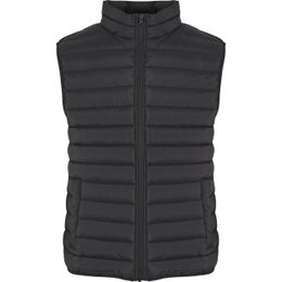 Urban Classics Herren Steppweste "Urban Classics Basic Light Weigh Vest", schwarz, Gr. 5XL, 100% Polyester, Westen