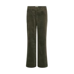 Chinohose soyaconcept "Soya Concept Trouser SC-NABIHA 2-B", Damen, Gr. 42, Normalgr&ouml;&szlig;en, 7920 schwarz olive, Obermaterial: 100% Baumwolle, Hosen Chinohose