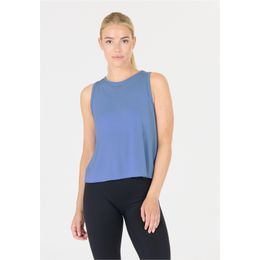 ENDURANCE ATHLECIA ATHLECIA Damen Tanktop "Haze"blau, Gr. 32, unifarben, 69% Modal, 31% Polyester, Tops, mit schnelltrocknender Funktion