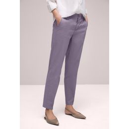 Street One Damen Chinohosefaded violet, Gr. 36, Hosen, soft
