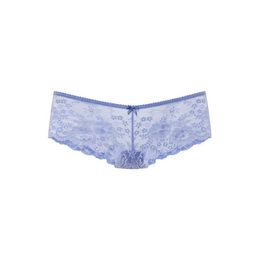 Lascana Hipster Kornblumenblau Gr. 40/42 f&uuml;r Damen. Mit Schleife. K&ouml;rpernah