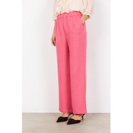 soyaconcept Damen Schlupfhose "SC-CHARISSA 3-C", pink, Gr. L, unifarben, Web, Obermaterial: 100% Polyester, Hosen, aus Polyester, langer Schnitt,