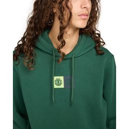 Element Herren Hoodie "Dual"dunkelgr&uuml;n, Gr. S, Obermaterial: 55% Walkfrottier, 25% Walkfrottier, 20% Microfaser;, Sweatshirts