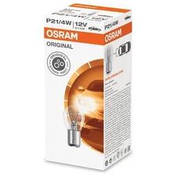Osram ORIGINAL P21/4W 7225 Gl&uuml;hlampe, Brems-/Schlusslicht,Gl&uuml;hlampe, Nebel-/Schlusslicht,Gl&uuml;hlampe, Nebelschlussleuchte,Gl&uuml;hlampe, Positions-/Begrenzu