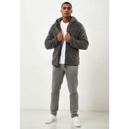 Arctic Seven Herren Fleecejacke "ASSensio", grau, Gr. M, Obermaterial: 100% Polyester, Innenseite: 100% Polyester, Jacken, Aus hochwertigem