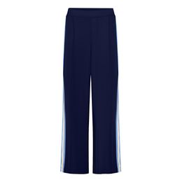 Cartoon Damen Stoffhose "Damen mit Galonstreifen", blau, Gr. 42, Obermaterial: 50% Viskose, 45% Polyester, 5% Elasthan, Hosen