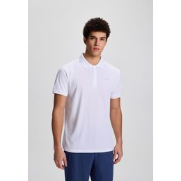 Icepeak Herren Poloshirt "H POLOSHIRT BELLMONT", wei&szlig;, Gr. XXL, Obermaterial: 100% Polyester, Shirts, Kurzarm-Ausf&uuml;hrung, mit Polokragen und