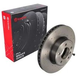 Brembo Bremsscheibe XTRA LINE 09.9172.1X vorne rechts links Gelocht 324mm f&uuml;r BMW (BRILLIANCE) 34116864906 34116864905 34116767269