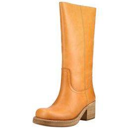 Damen Stiefel "Jeffrey Campbell Stiefel Glattleder", Jeffrey Campbell, Gr. 39cognac, Glattleder, Schuhe