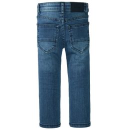 STACCATO Jungen Slim-fit-Jeans "STCCharles", blau, Gr. 104, Obermaterial: 80% Baumwolle, 19% Polyester, 1% Elasthan., Jeans, Slim Fit