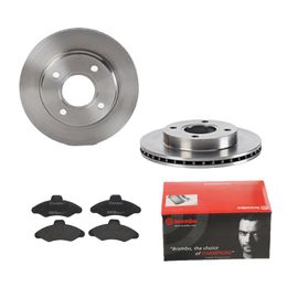 Brembo Bremsensatz, Scheibenbremse 1420-54979 vorne rechts links innenbel&uuml;ftet 240mm f&uuml;r MAZDA FORD (CHANGAN) 91AB2K021HB 1066271 91AB2K021HA