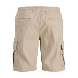 Jack & Jones JACK & JONES Herren Cargohose "JPSTCOLE DYLAN CARGO SHORTS MID", beige, Gr. S, unifarben, Web, Obermaterial: 98% Baumwolle, 2% Elasthan, Hosen