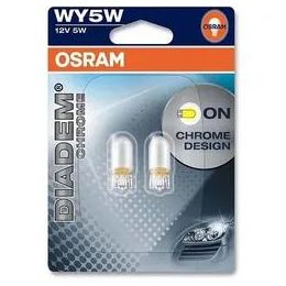 Osram WY5W Diadem&reg; Chrome 5W (2 Stk.) 2827DC-02B Gl&uuml;hlampe, R&uuml;ckfahrleuchte,Gl&uuml;hlampe, Positions-/Begrenzungsleuchte,Gl&uuml;hlampe, Bremsleuchte,Gl&uuml;hlampe