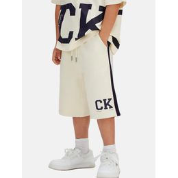 Calvin Klein Kids Hose Jungen Gr&ouml;&szlig;e 104 naturwei&szlig;