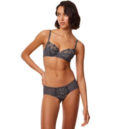Triumph Damen Hipster "Sensual Spotlight", Gr. 38, grau, Spitze, Obermaterial: 81% Polyamid, 18% Elasthan, 1% Polyester. T&uuml;ll: 80% Polyamid, 20%