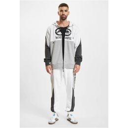 Ecko Unltd. Herren Trainingsanzug "Ecko Unltd. Ecko Unltd. Ec ko Jogginganz&uuml;ge"grau melange, wei&szlig;, anthrazit, Gr. XL, 70% Baumwolle, 30% Polyester,