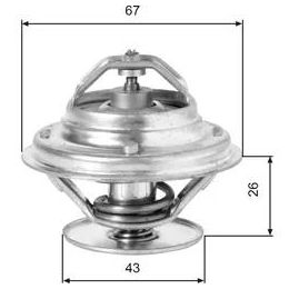 GATES Thermostat, K&uuml;hlmittel TH05586G1 mit Dichtungen f&uuml;r RENAULT DAEWOO ALPINE STANDARD AUTOMOBILE MERCEDES-BENZ SSANGYONG TAGAZ PUCH A1102000515 A11