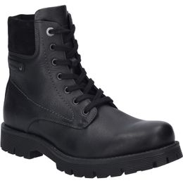 Josef Seibel Herren Stiefelette "Connor 03, schwarz", Gr. 45, schwarz, Obermaterial: 100% Rindsleder Leather cow., Schuhe