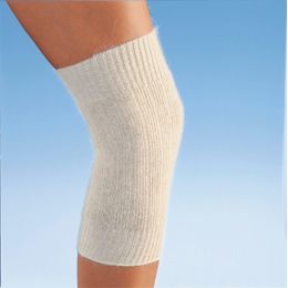 Damen Kniebandage wei&szlig;, Gr&ouml;&szlig;e 42-48 cm