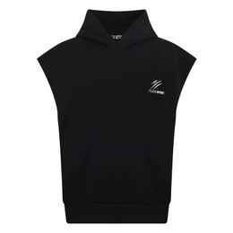 Plein Sport Herren Kurzweste "Icon"02, schwarz, Gr. M, Obermaterial: 59% Baumwolle, 35% Polyester, 6% Elasthan, Westen