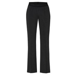 Toni Damen Bootcuthose "Jenny Flared Luxury", grau, Gr. 22, unifarben, Web, Obermaterial: 70% Viskose, 25% Polyamid, 5% Elasthan, Hosen