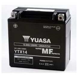 Yuasa Starterbatterie YTX14 12V 13Ah 200A f&uuml;r SUZUKI HARLEY-DAVIDSON BMW TRIUMPH 61218394179 T2500182 65948-00B