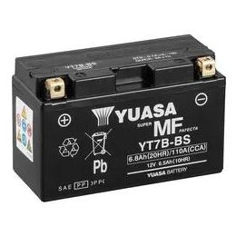 Yuasa YT7B 12V 6,5Ah 110A Starterbatterie 7Ah f&uuml;r TRIUMPH MOTORCYCLES DUCATI YAMAHA SUZUKI KYMCO MBK
