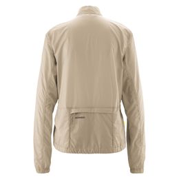 Gonso Damen Windbreaker "Adventure Jacket Wind W", beige, Gr. 34, 90% Polyamid, 10% Polyester, Jacken, Damen Windjacke, leichte u. winddichte