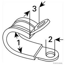 Herth+Buss ELPARTS Klemmschelle 50265812