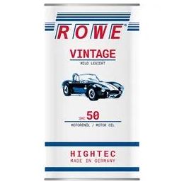 ROWE HIGHTEC VINTAGE SAE 50 MILD LEGIERT 5l 20194-0050-99 Motor&ouml;l f&uuml;r NISSAN DAIHATSU ISUZU OPEL