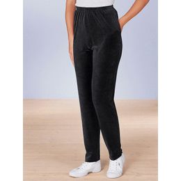 Classic Basics Damen Nickihose, schwarz, Gr. 24, unifarben, 80% Baumwolle, 20% Polyester, Hosen