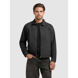 Khujo Herren Jeansjacke "REILLY", schwarz, Gr. S, unifarben, Denim/Jeans, 100% Baumwolle, Jacken