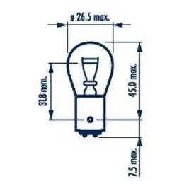 NARVA Gl&uuml;hlampe, Brems-/Schlusslicht Nebelschlussleuchte Nebel-/Schlusslicht Schlussleuchte Bremsleuchte Gl&uuml;hlampe 178814000 Brems-/Schlusslicht,Gl&uuml;hl