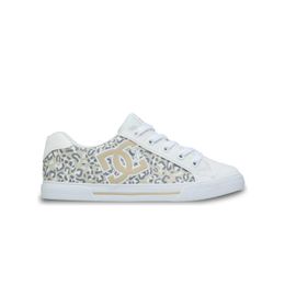 DC Shoes Damen Sneaker "Chelsea", Gr. 7, beige, Obermaterial: Textil / Futter: Textil / Au&szlig;ensohle: Gummi., Schuhe