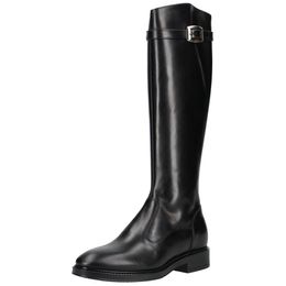 Stiefel Nero Giardini "Nero Giardini Stiefel Leder", Damen, Gr. 37, schwarz, Leder, Schuhe Stiefel