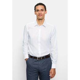 OLYMP Herren Businesshemd "OLYMP Level Five, Body Fit, New York Kent mit extra langem Arm", wei&szlig;, Gr. 46, 97% Baumwolle, 3% Elastolefin, Hemden