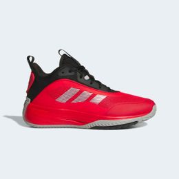 Herren Basketballschuh "OWNTHEGAME 3.0", adidas Sportswear, Gr. 40, rot, Synthetik, Textil, Schuhe