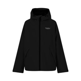 WEATHER REPORT Jungen Outdoorjacke "Gust jr."schwarz, Gr. 128, unifarben, 100% Polyester, Jacken, mit wasserdichter Membran