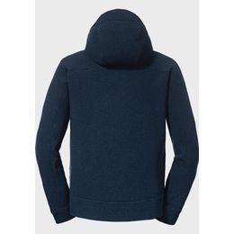 Sch&ouml;ffel SCH&Ouml;FFEL Herren Fleecejacke "Fleece Hoody Lakefield M", blau, Gr. 58, Oberstoff Rumpf: 50% Wolle 27% Polyester 23% Nylon Futter Kapuze: 100%