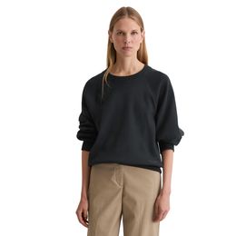 Marc O'Polo MARC O'POLO Damen Sweatshirt "aus reiner Bio-Baumwolle"deep night blau, Gr. XS, unifarben, Obermaterial: 100% Baumwolle, Sweatshirts