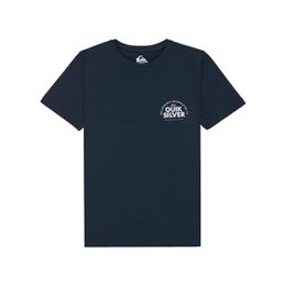 T-Shirt Quiksilver "Fundamental Ride", Jungen, Gr. 10, schwarz navy, Obermaterial: 70% Walkfrottier, 30% Walkfrottier;, Shirts T-Shirt