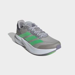 Laufschuh adidas Performance "DURAMO SPEED 2", Herren, Gr. 44,5, grau two, lime burst, preloved violet, Synthetik, Textil, Schuhe Laufschuh, sehr leicht