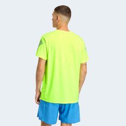 Herren Laufshirt "ADI365 CLIMACOOL", gelb, Gr. S, adidas Performance, Obermaterial: 100% Polyester, Shirts